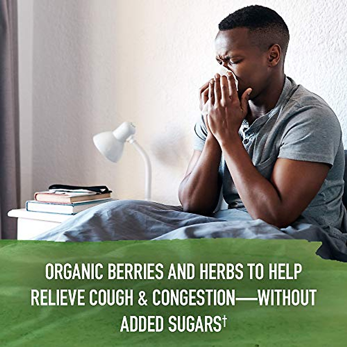 Garden of Life Elderberry Zinc Immune Support for Adults and Kids 12 & Older, mykind Organics Cough & Mucus Immune Syrup 5 fl oz with Ivy Leaf, Vitamin C and Echinacea, No Added Sugars