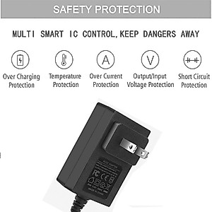 Power Cord for Halo Bolt Wall Plug AC Charge Adapter for Halo Bolt 57720, Bolt 58830, Bolt ACDC Wireless, Bolt Air Portable Ul Approved (126510)