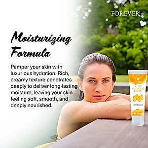 Forever Living - Aloe Propolis Creme - Skin Nourishment with Aloe Vera and Bee Propolis - Moisturizing Cream with Vitamins A, E & C - 4 oz (2 Pack)