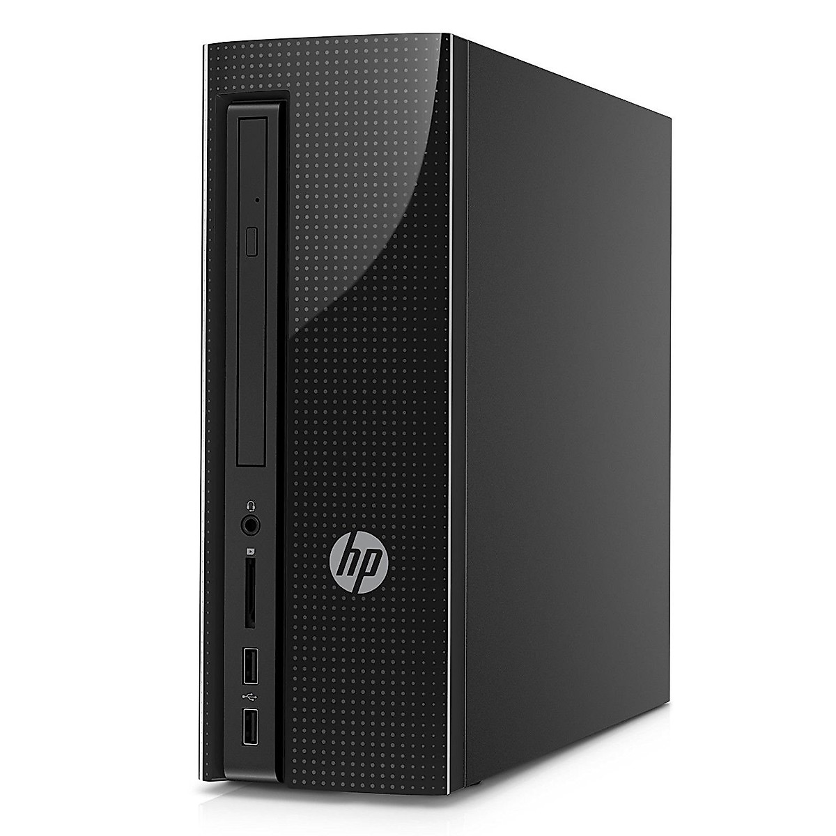 HP 260-A010 Premium Slimline Desktop - Intel Quad-Core Pentium J3710 up to 2.64GHz, 4GB RAM, 1TB HDD, DVD, 802.11bgn, Bluetooth 4.0, HDMI, USB 3.0, Windows 10 Home (Renewed)