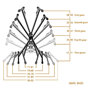 AODSK Single-X Keyboard Stand Adjustable Width & Height,Piano Stand with Locking Straps & Quick Release Mechanism-Adjust height in one second