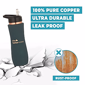 The Better Home Copper Sipper Bottle