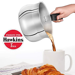HAWKINS SST15 HAWKINS-SST15 Stainless Steel TPan, 1.5 litres, Silver, 1.5 litres