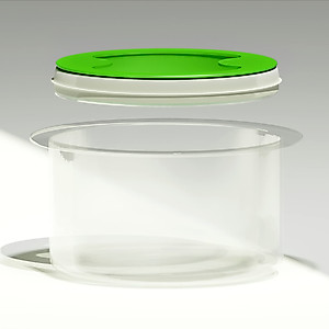 Guacamole Keeper Storage Container with Airtight Lid