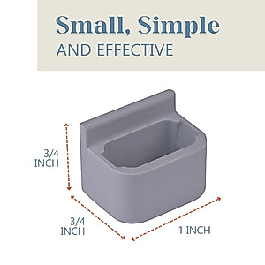 Gearu Glasses Keep - 8 Pack Glasses Holder and Eyeglass Holder for Protective Eyewear, Reading Glasses and Sunglasses. Adhesive Eyeglasses Holder Great for Your Desk, Nightstand, Car, and Workshop.