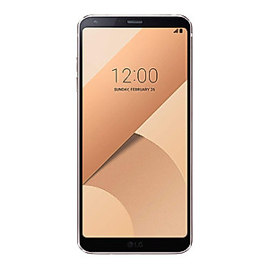 LG G6 H870DS 64GB Gold, 5.7", Dual Sim, 4GB RAM, GSM Unlocked International Model, No Warranty (Renewed)