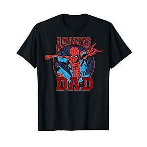 Marvel Spider-Man Father's Day Amazing Dad T-Shirt