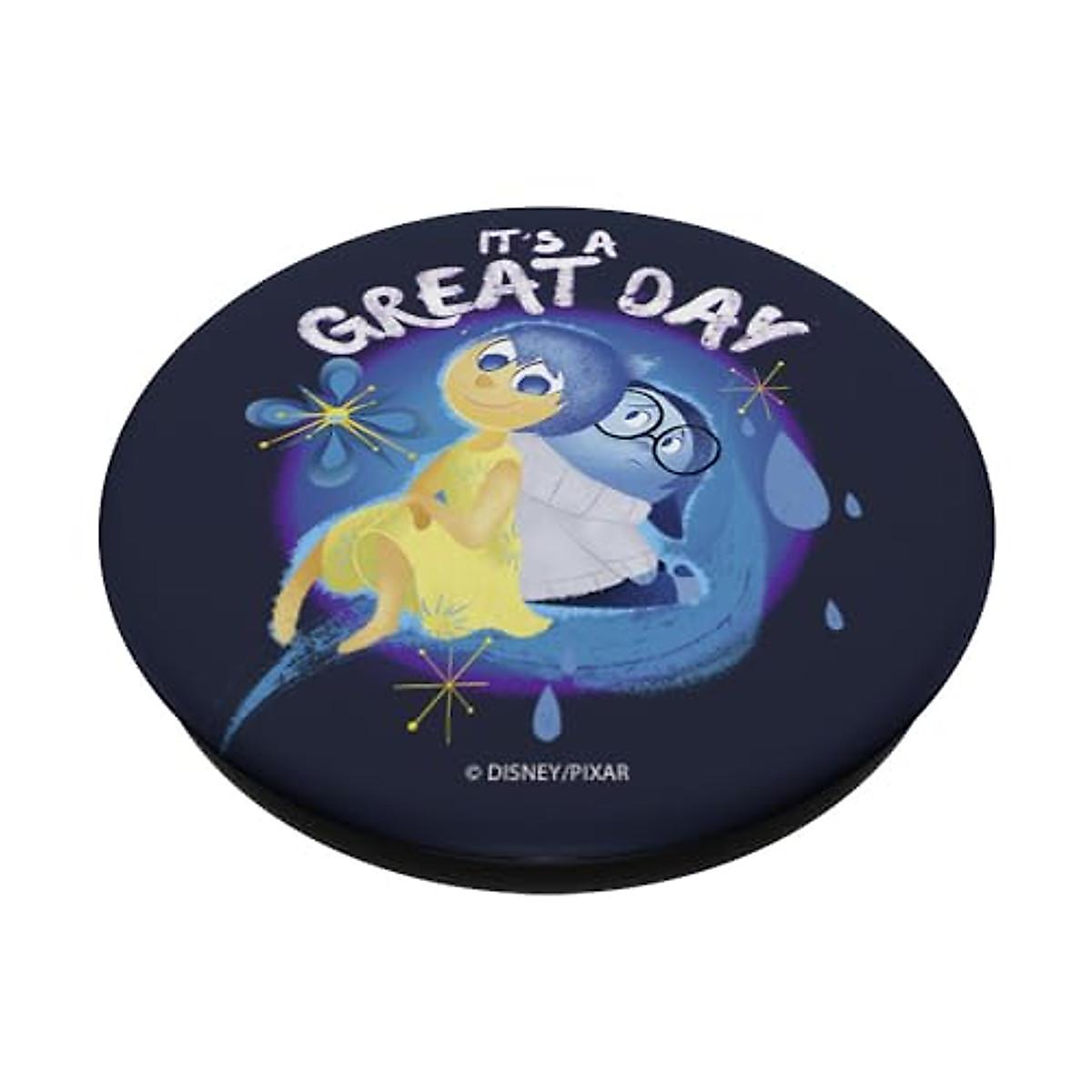 Disney Pixar Inside Out Joy Sadness It's A Great Day PopSockets Standard PopGrip