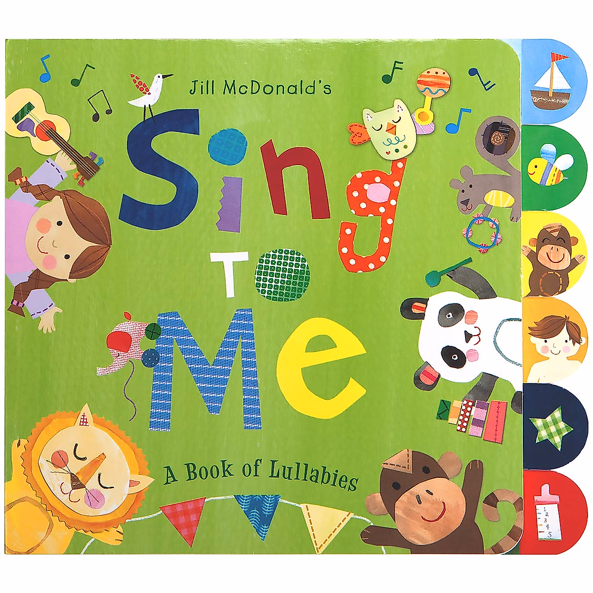 C.R. Gibson 'Sing to Me' Lullaby Book for Babies, 10 x 8.7 x 0.5 inches, 1 piece
