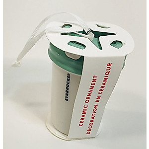 Starbucks 2017 Holiday Cup Ornament Mint Green Bear