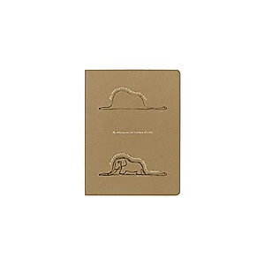 Moleskine Limited Edition Le Petit Prince, Cahier Journal, Plain/Blank & Hard Cover Notebook, Ruled/Lined, Collector's Box, Elephant