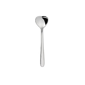 Alessi Big Love Ice Cream Bowl and Spoon, One size, Orange