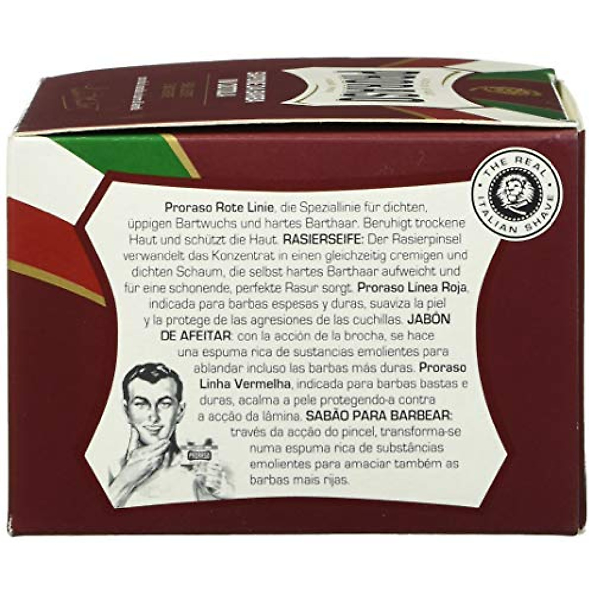 Proraso Shaving Soap in a Bowl, Moisturizing and Nourishing for Coarse Beards, 5.2 Oz