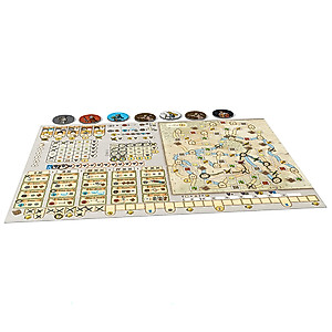 Capstone Games Joan of Arc: Orléans Draw & Write - Capstone Games, Competitive Or Solo Mode, -Tile Placement Strategy Game, Ages 10+, 1-5 Players, 45 Minute Playing Time