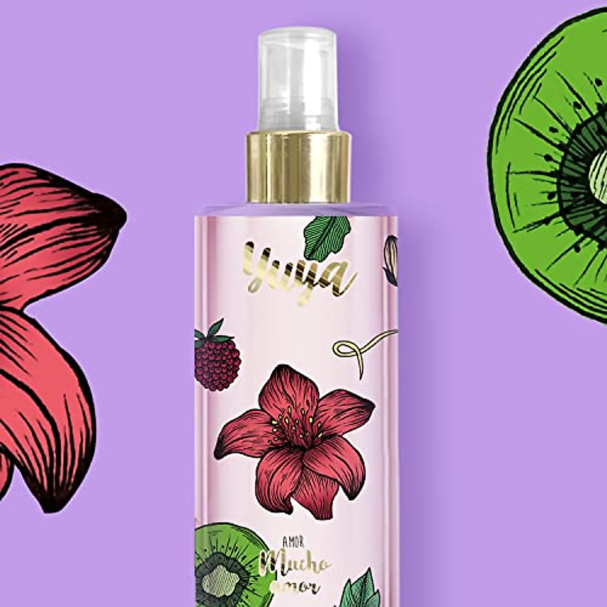 Yuya - Republic Cosmetics Body Mist "Amor Mucho Amor" 250 ml - delicious floral scent - incredible and exclusive
