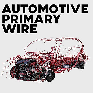 BEST CONNECTIONS 14 Gauge Automotive Primary Wire (100ft Each – 7 Color Bundle Set)– Durable Primary/Remote, Power/Ground Electrical Wire for Trailer, Car Audio, Lighting Circuits– 700ft Total