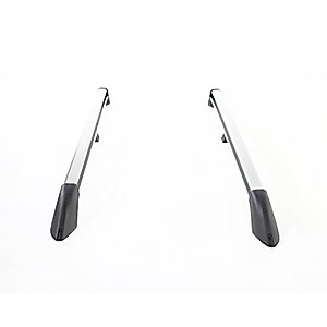 Perrycraft AVXX78-SV Aventura Silver 78" Long Drill-in Installation Roof Rail