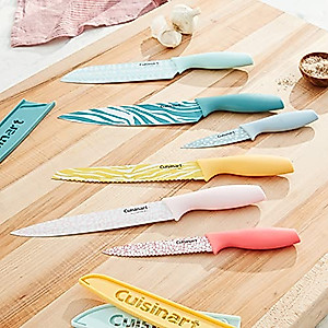 Cuisinart C55-12PRA Advantage-Cutlery-Set, 12-Piece, Animal Print