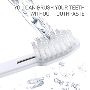 IONIC KISS IONPA DH Home Black Special Bundle Ionic Power Electric Toothbrush Black, 2×Regular, 2×Wide, 2×Compact Brush Heads, Made in Japan, DH-311 BK