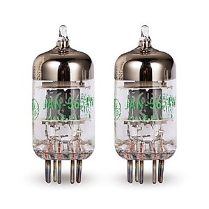 Matched Pair 7-Pin GE JAN 5654W Vacuum Tubes Upgrade for 6AK5/6J1/6Ж1/ EF95/6J1P