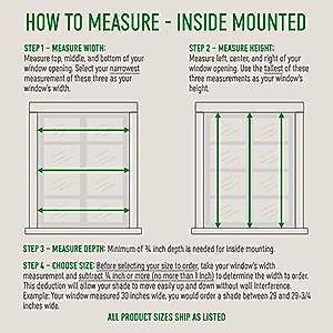 Calyx Interiors 1” Cordless Vinyl Mini Blinds, White, 22.5" W x 36" H, 04MV2224360