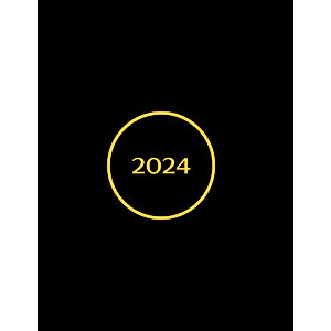 Daily Planner 2024 One Page Per Day: One Page Per Day To View Dated From January 2023 To December 2023 Diary Calendars Organiser