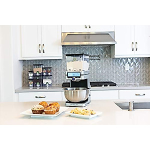 PantryChic SmartCanister, LARGE, Stores, Measures & Dispenses Dry Ingredients - PantryChic Smart Storage System SOLD SEPARATELY - BPA-Free Airtight Canisters Ideal for Flour, Sugar, Rice & Coffee