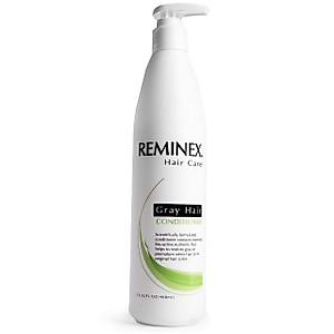 Reminex Anti Grey Hair Shampoo And Conditioner - Color Restore Set To Prevent Gray Hairs and Overall Aging of Hair - Hydrates and Promotes Hair Growth - 1 Pack