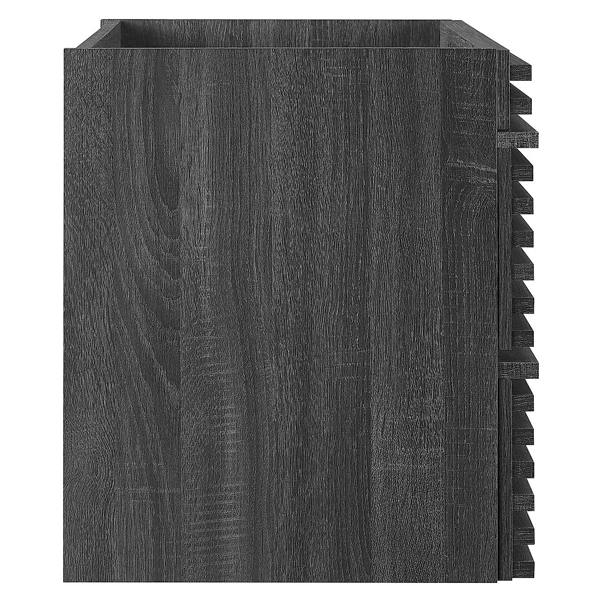 Modway Render 30" Wall-Mount Bathroom Vanity in Charcoal - Sink Basin Not Included