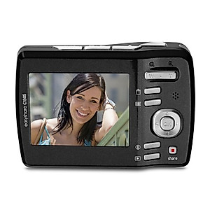Kodak Easyshare C1505 12 MP Digital Camera with 5x Digital Zoom - Black