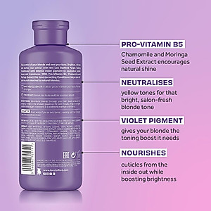Lee Stafford Bleach Blondes Purple Toning Conditioner For Coloured Hairs | 250ml