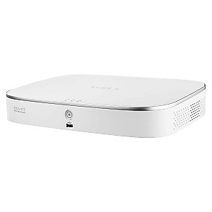 Lorex Technology D861A82 4K Ultra HD 8 Channel 2TB HDD Analog DVR with Smart Motion Detection and Smart Home Voice Control, 1 HDD Slot, White (M. Refurbished)