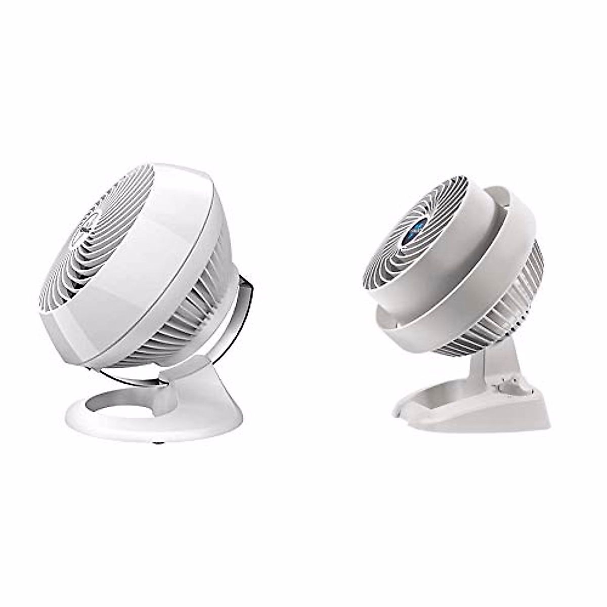 Vornado 560 Whole Room Air Circulator with 4 speeds, 560-Medium, White & 530 Compact Whole Room Air Circulator Fan, White