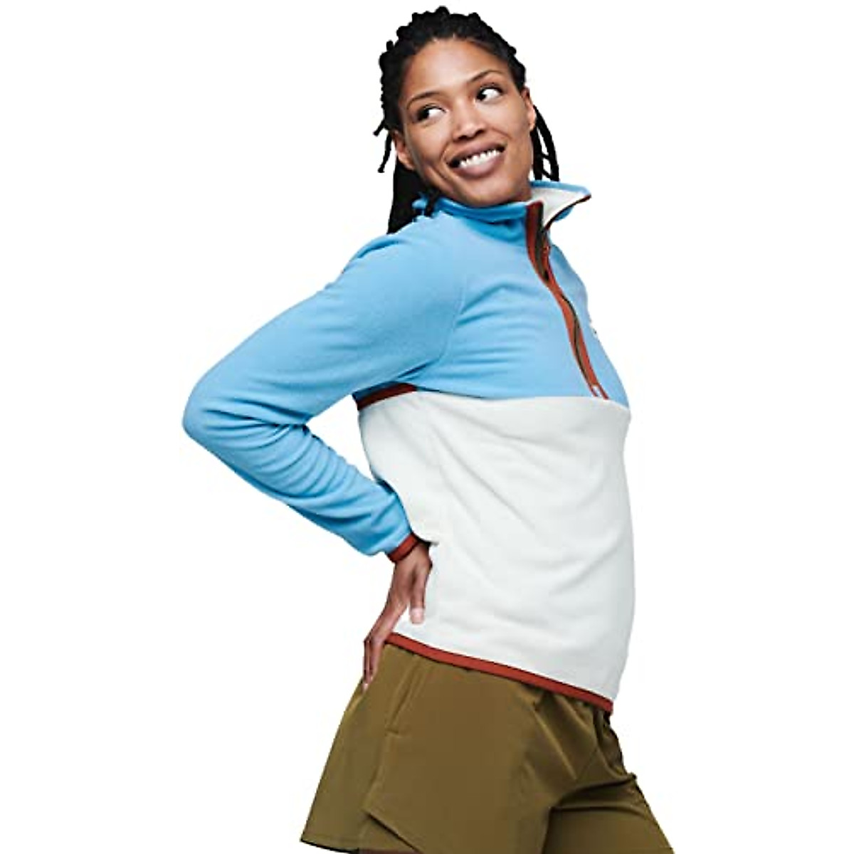 Cotopaxi Amado Fleece - Women's River/Bone Small