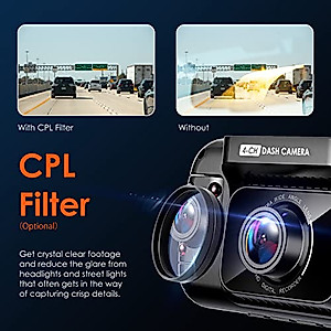 RexingUSA R4-4 Channel Dash Cam W/All Around 1080p Resolution, Wi-Fi, GPS, IR Night Vision, Parking Mode, Collision Detection, Type-C Port