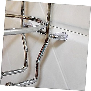 HONMEET Hair Dryer Holder Storage Shelf Storage Rack Hair Dryer Stand Hair Dryer Rack Blow Dryer Holder Storage Shelves Silver