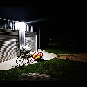 TERRASON LED Security Area Light 43 Watts - Barn Light Dusk to Dawn with Photocell - Ultra Bright Yard Light 5500 Lumens, 5000K, 400W Incandescent or 150W HID Light Equal