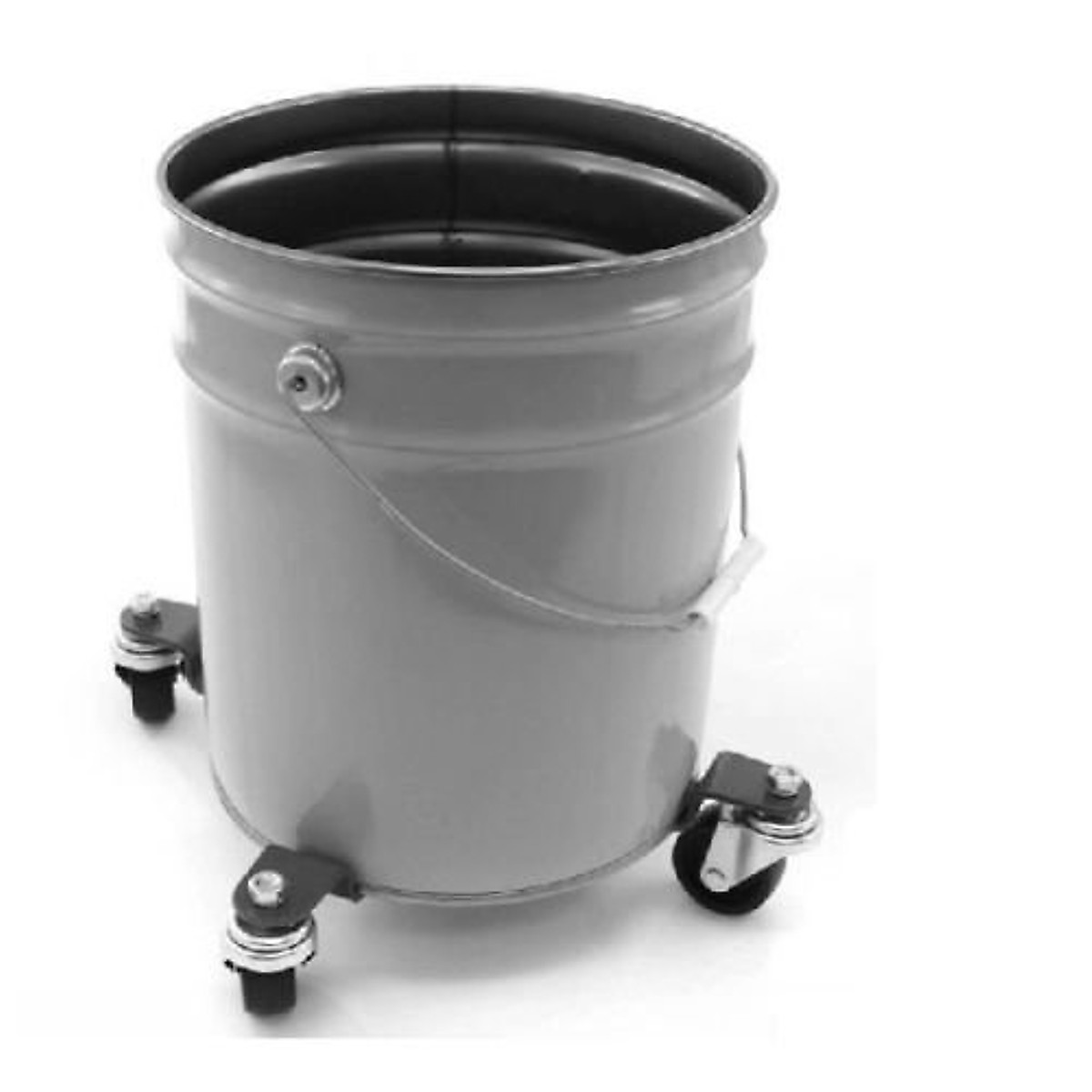 4 Drum Dolly 5 Gallon Bucket w Swivel Casters Heavy Duty Steel Frame