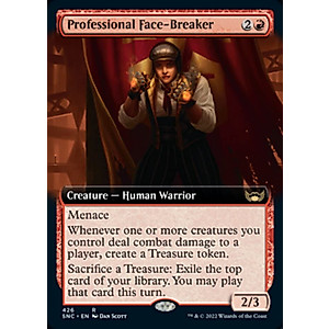 Magic: the Gathering - Professional Face-Breaker (426) - Extended Art - Streets of New Capenna