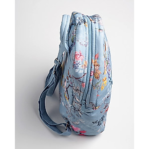 Maison d' Hermine Equinoxe Cotton Backpack with Small Pouch Lightweight Bag for Travel College School Work Beach Perfect for Women & Men Students