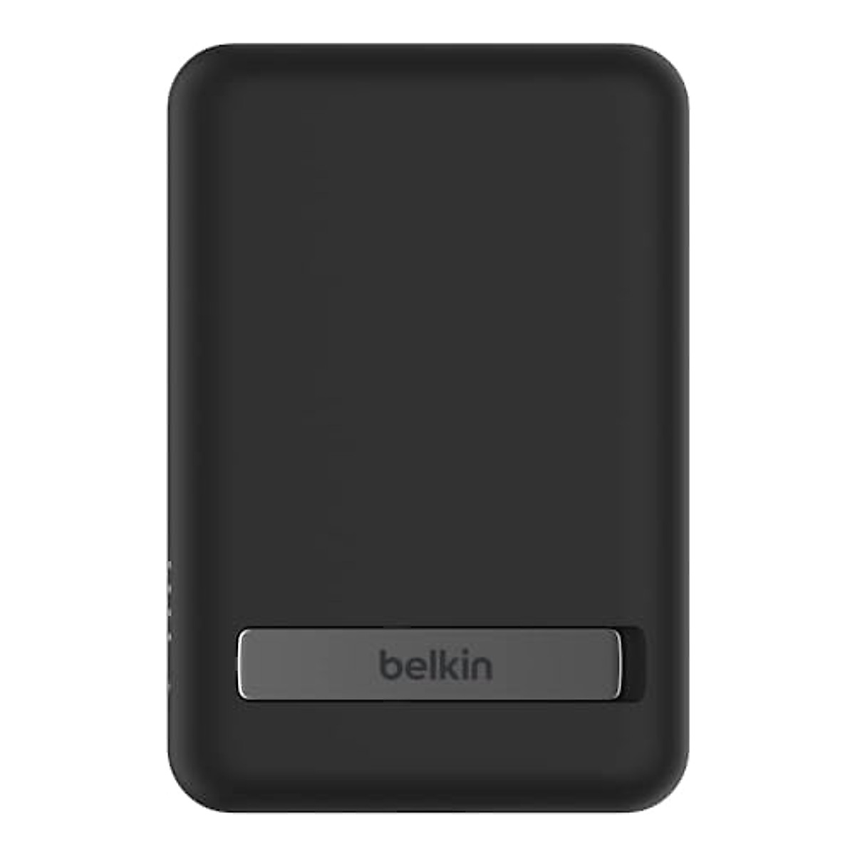 Belkin BoostCharge Wireless Power Bank 5K w/MagSafe Compatible 7.5W Charging, Built-in Pop-up Kickstand - Compatible w/iPhone 15, 15 Plus, 15 Pro, 15 Pro Max, iPhone 14, AirPods, and More - Black
