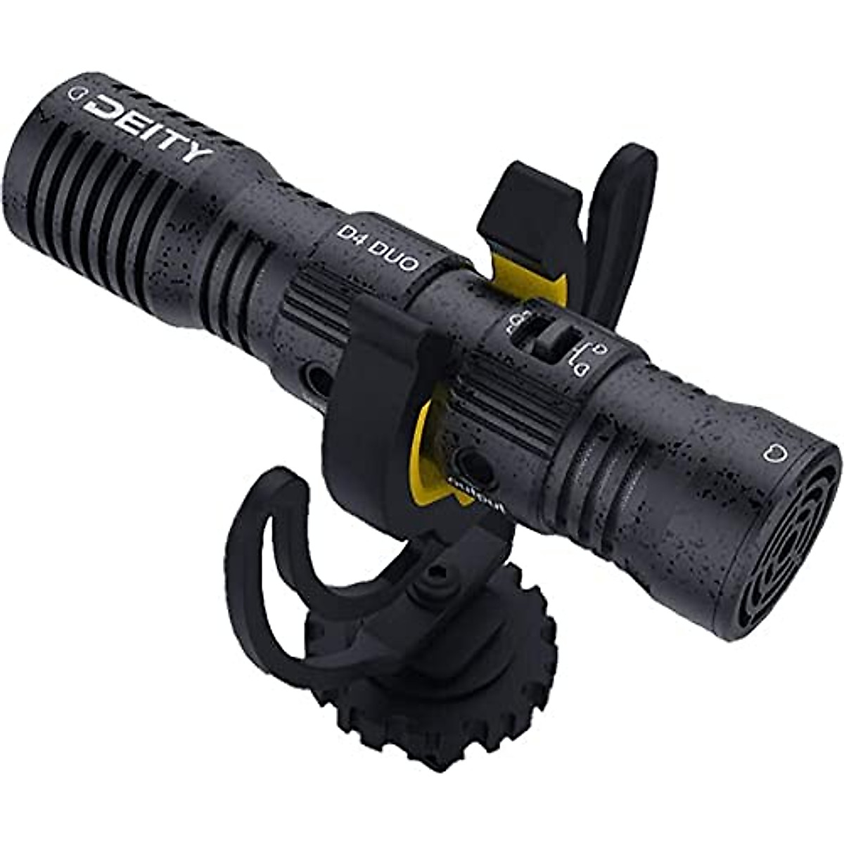 Deity V-Mic D4 Duo Video Microphone Dual Mono/Stereo Recording Interview Mic with Shock Mount for Vlog Pocket Cam DSLR Camera