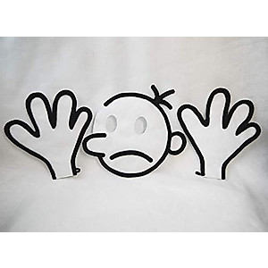 Book day costume Cartoon costume mask kids and adult size