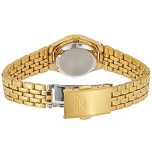SEIKO Series 5 Automatic Gold Dial Ladies Watch SYMK36K1