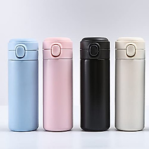 420ML Insulated Bottles, Insulated Stainless Steel Water Bottle (Pink)