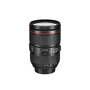 Canon EF 24–105mm f/4L is II USM Lens, Black - 1380C002
