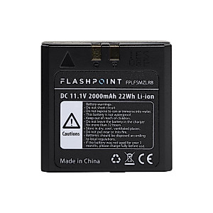Flashpoint Battery for The Zoom Li-on Flash (VB-18)