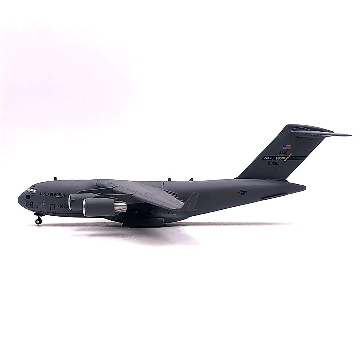 Lllunimon 1/200 USAF C-17 Plane Model Globemaster III Tactical Military Transport Aircraft Diecast Metal Plane Models for Display Collection,2#