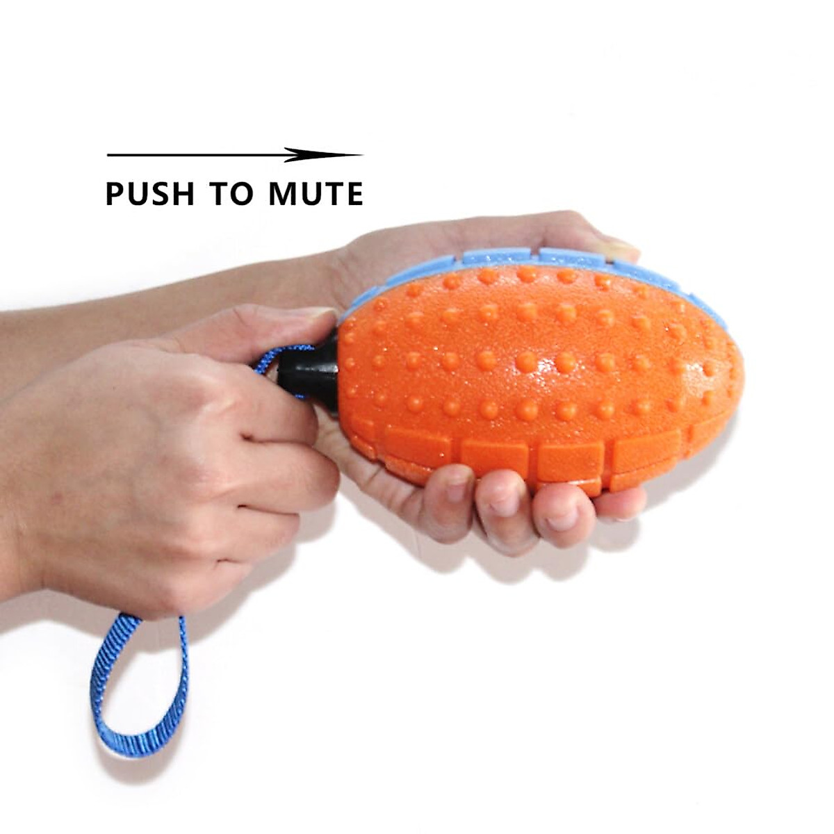 POPETPOP 2 Pack Dog Pet Chewing Toys Squeaky Sound Pet Supplies Oval and Design for Play and Boredom Relief