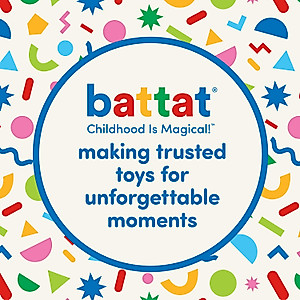 Battat – Baby Bath Toy Bar – 6 Removable Pieces & 2 Suction Cups – Stacking & Sorting Toys – Toddler Bath Toys – 12 Months + – Rain & Shine Bath Bar